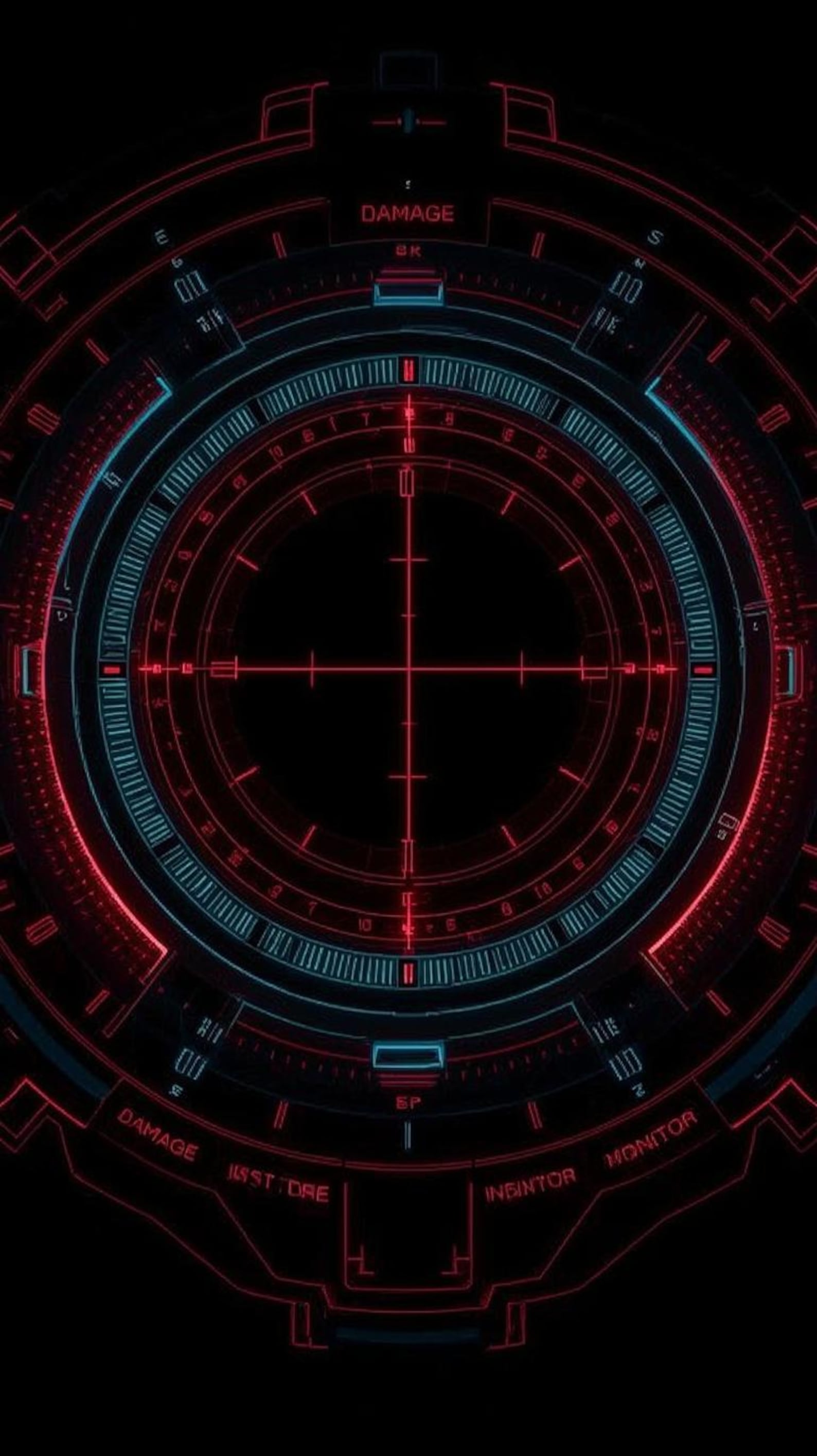Sci-fi HUD Wallpapers & Animated Loops – Neon Tech, Vol. 1 (digital ...