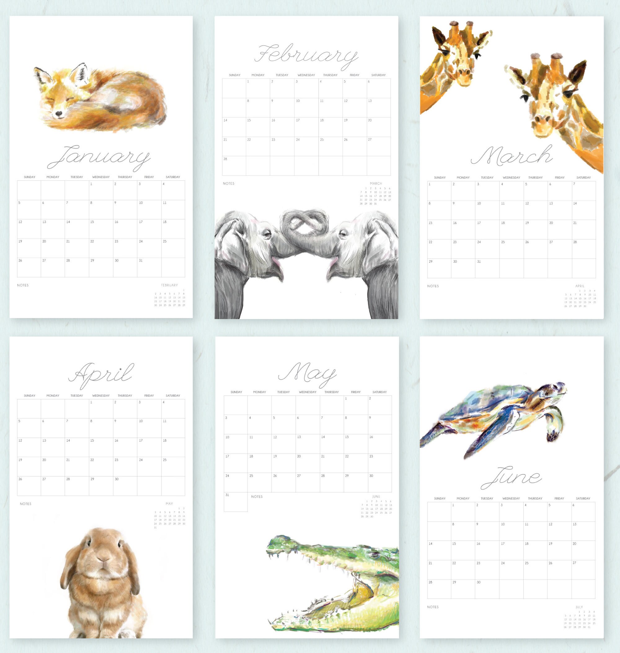 Paper & Party Supplies Paper Calendars & Planners DIGITAL DOWNLOAD ...