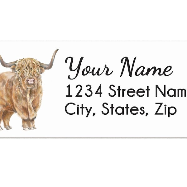 Cow Stickers for Name Tags - Etsy
