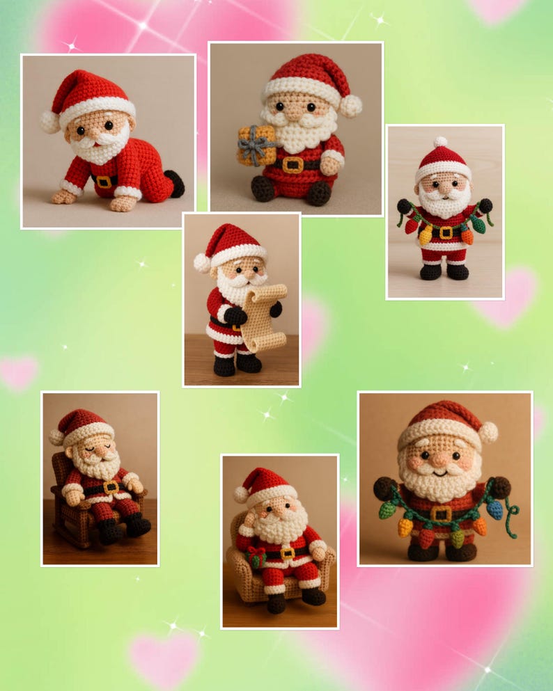 Christmas Crochet Pattern Mega Bundle | 100+ Festive Designs (PDF ...