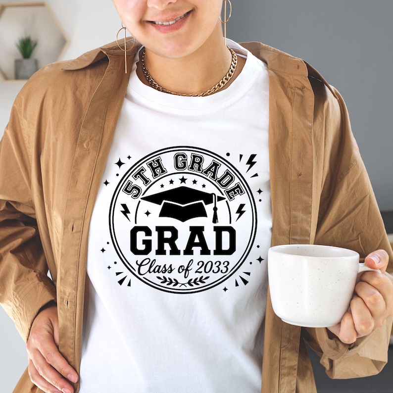 5th Grade Graduate 2026 Svg Bundle, Fifth Grade Grad Svg, Future Senior ...