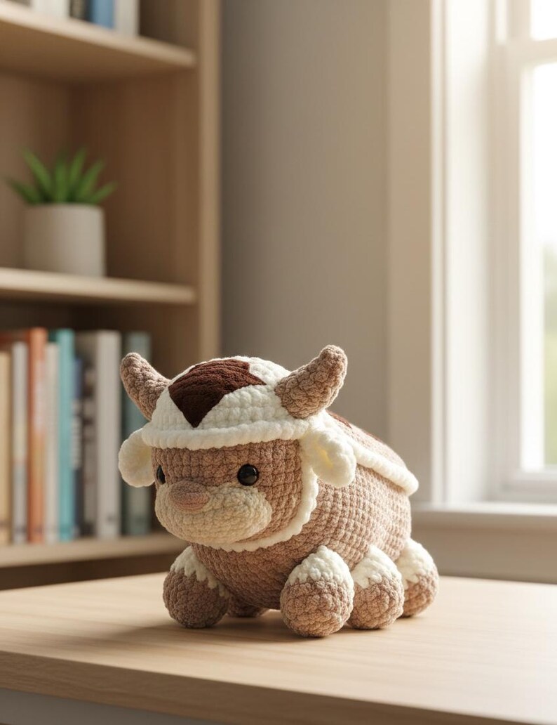 Appa Amigurumi Crochet Pattern | Avatar the Last Airbender | Flying ...