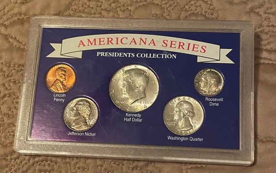 Vintage Commemorative Coin Collection - Etsy