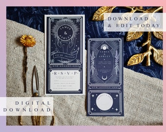 Tarot Wedding Invitation | Etsy
