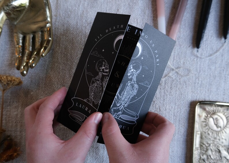 Unique Tarot Card Ouija Wedding Invitation 'til Death Do - Etsy