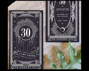 INSTANT DOWNLOAD: Tarot Party Invitation - Etsy