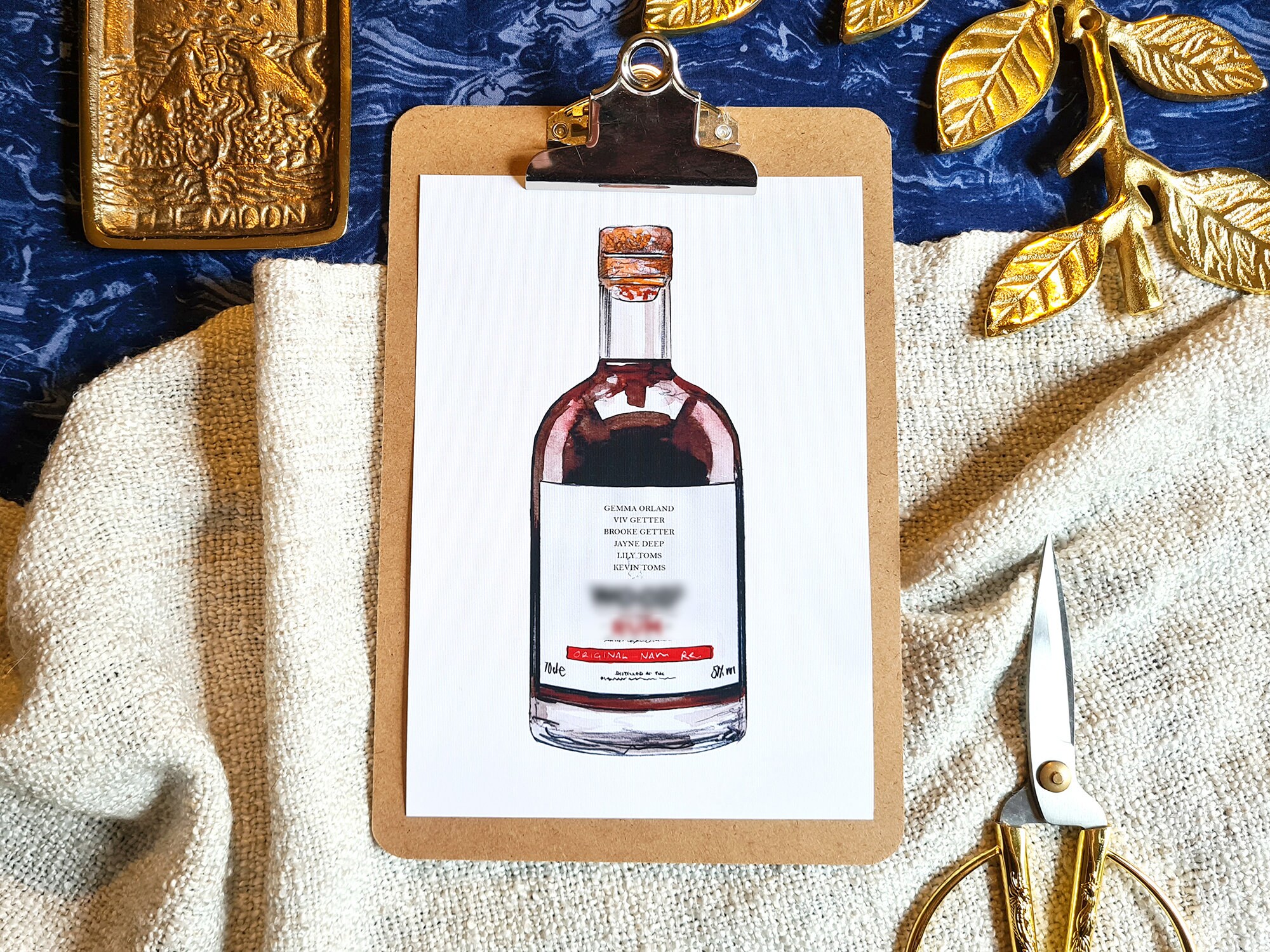 Rum Table Plan Rum Bottle Wedding Seating Table Prints - Etsy UK