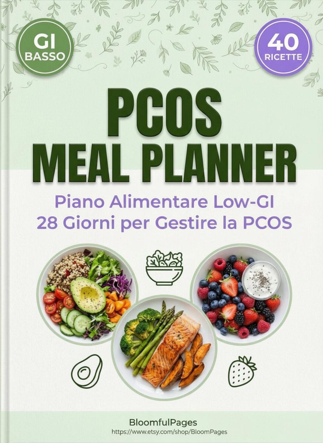 PCOS Meal Planner | 28-day Low-gi Diet | 40 Easy Recipes | Complete ...