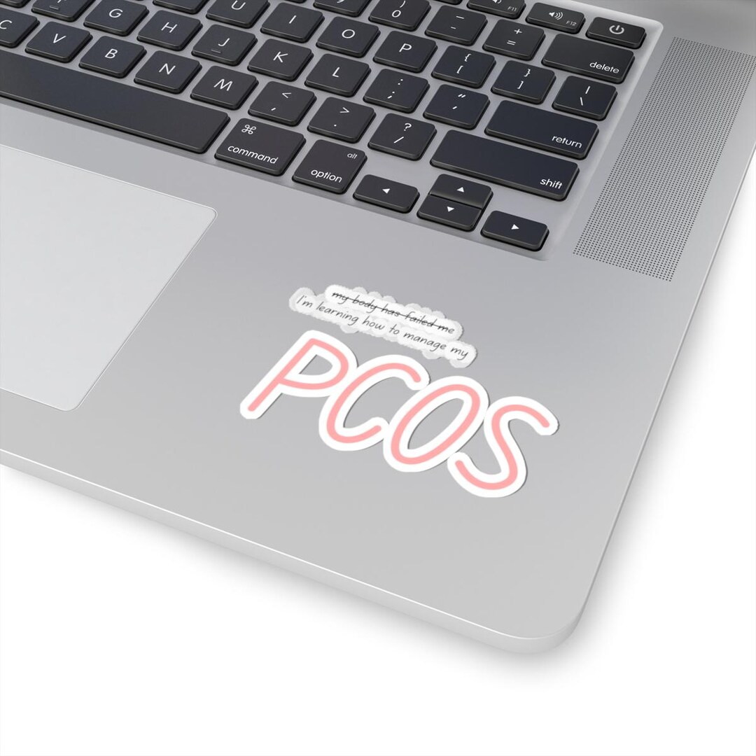 PCOS Awareness Kiss-cut Stickers | Medical Ribbon, Hormonal Health - Etsy