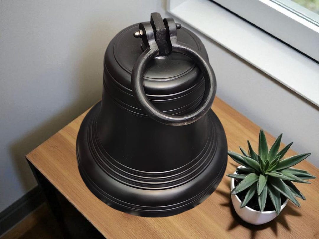 Large 16 Inch Solid Aluminum Bell, Ringing Voice - Etsy