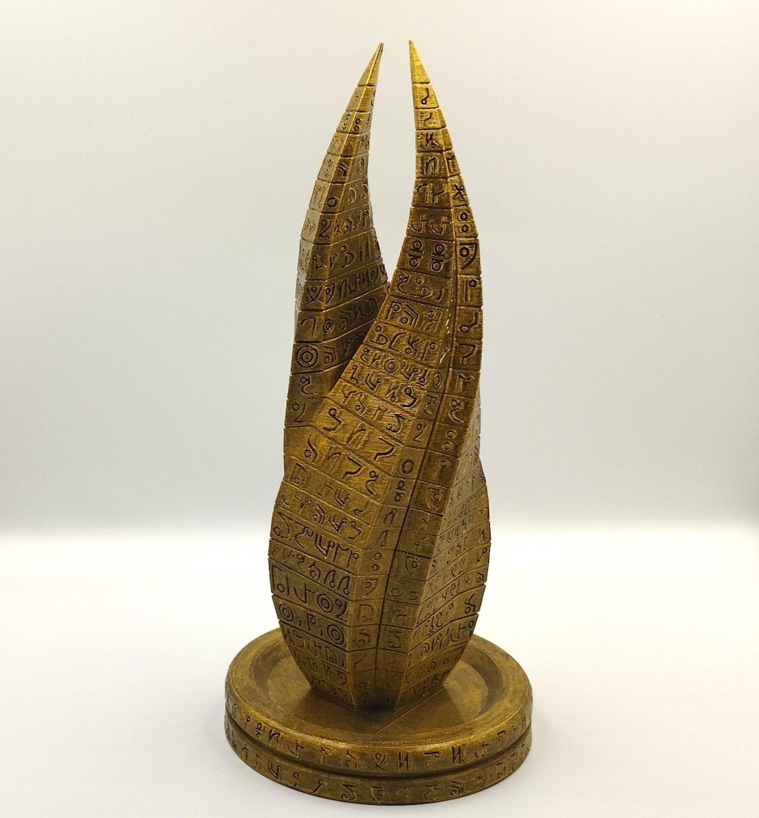 Golden Dead Space Marker - Alien Obelisk - Artifact - Hand Painted - Etsy
