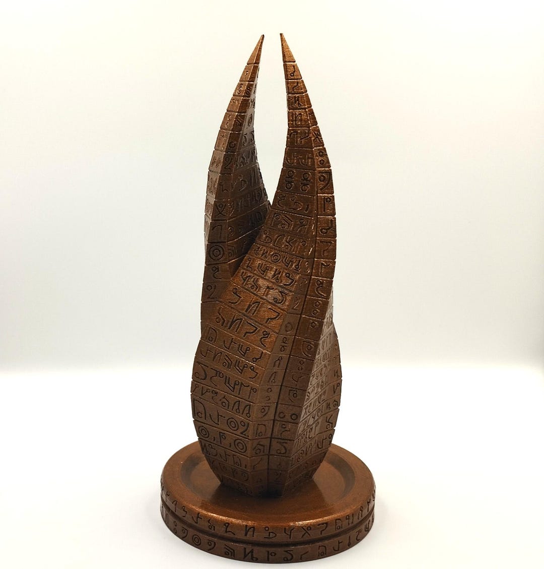 Bronze Dead Space Marker - Alien Obelisk - Artifact - Hand Painted - Etsy