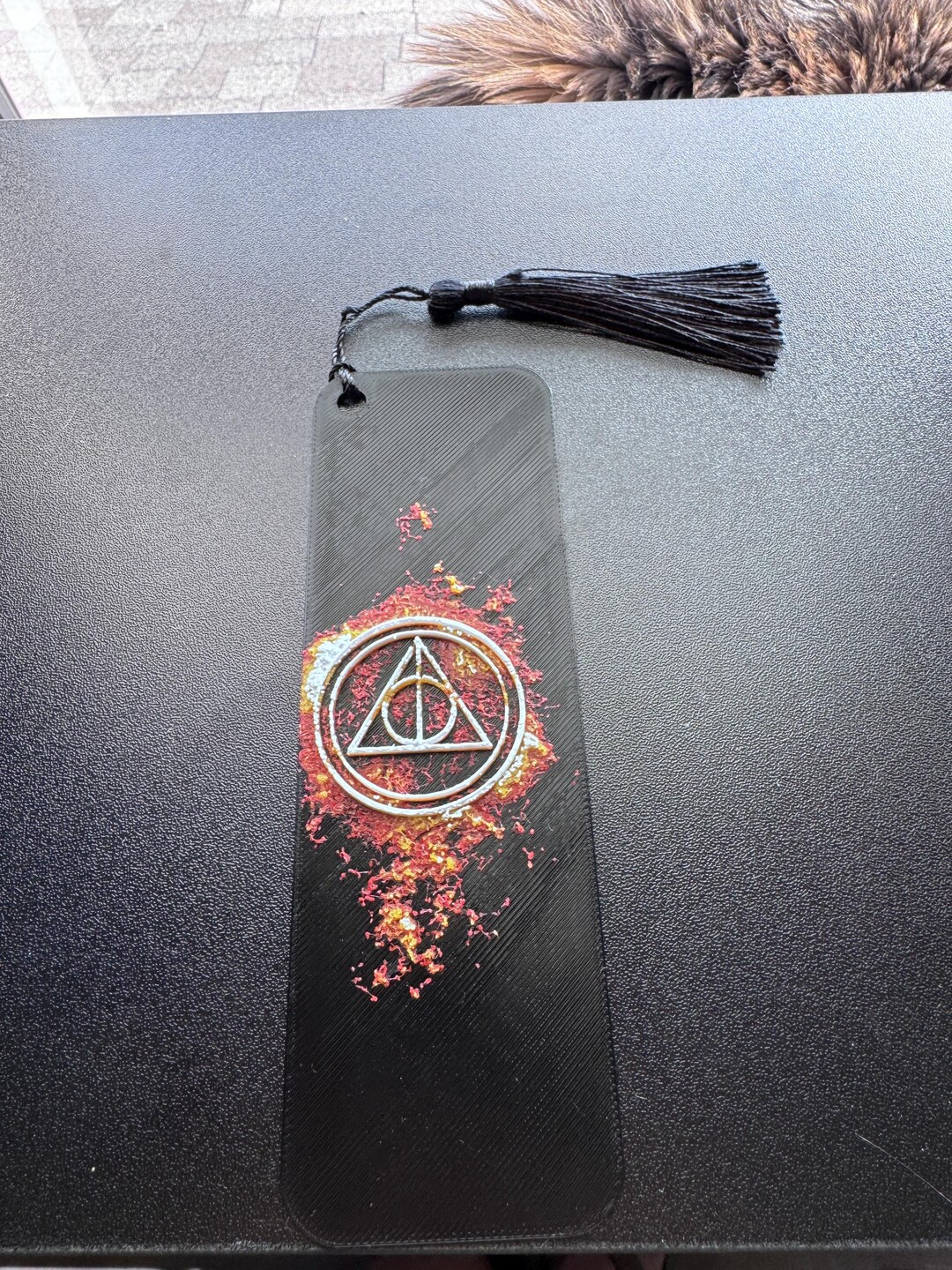 Fiery Magic Symbol Layered Bookmark | Hueforge Inspired | Wizarding ...