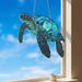 Sea Turtle Suncatcher, Sea Turtle Window Hanging, Turtle Window Decor ...