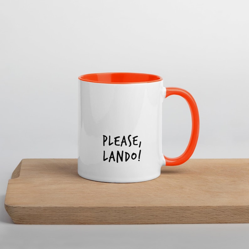 Lando Norris Mug, Mclaren, Formula 1 World Champion Mug With Color ...