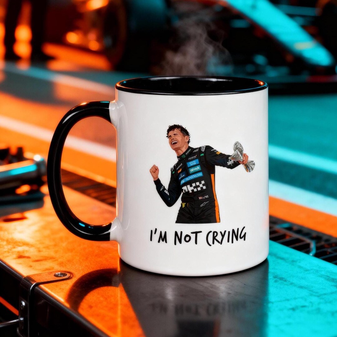 Lando Norris Mug, Mclaren, Formula 1 World Champion Mug With Color ...