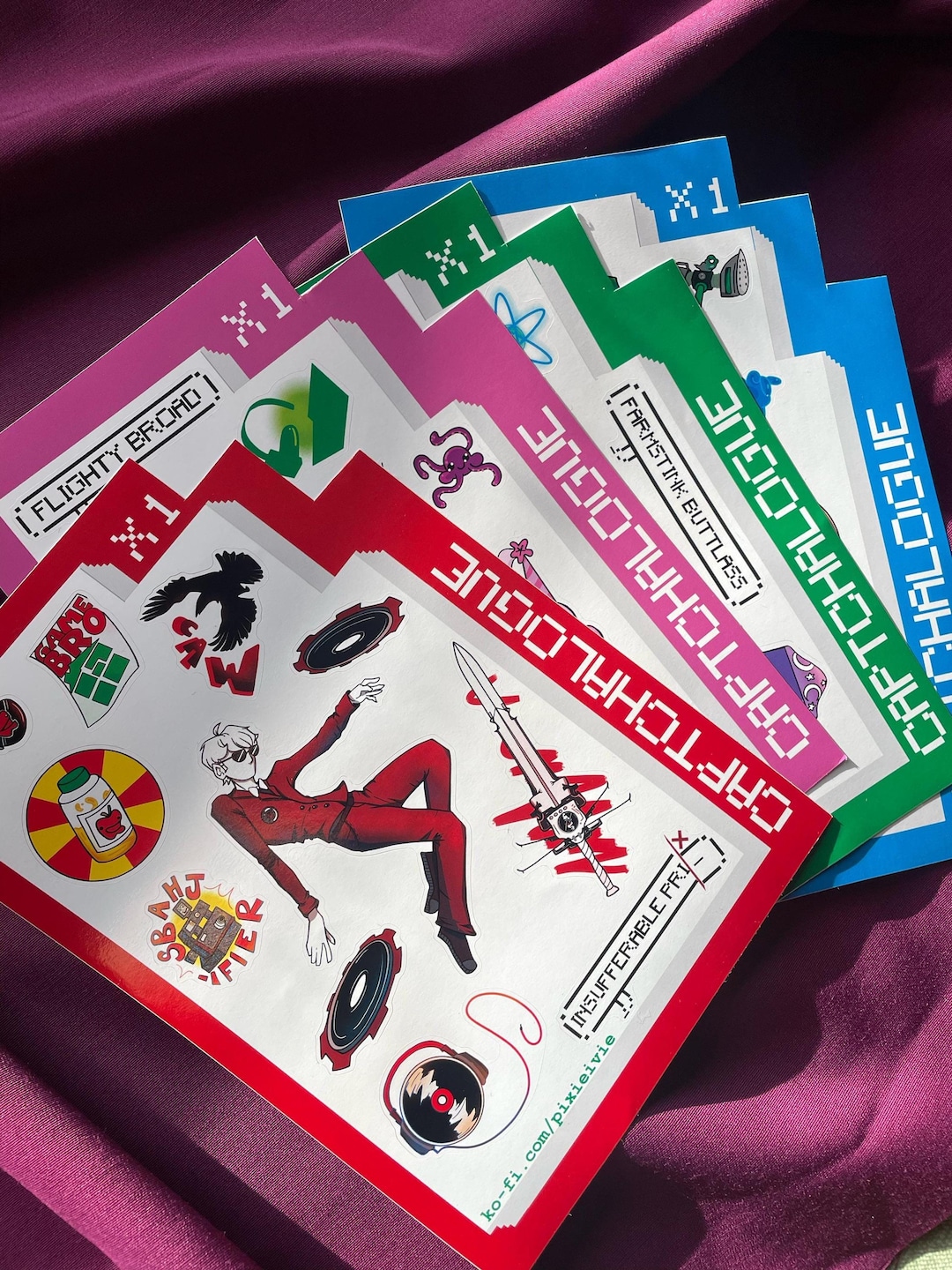 Beta Kids Captchalogue Card Sticker Pack- Homestuck Limited Drop ...