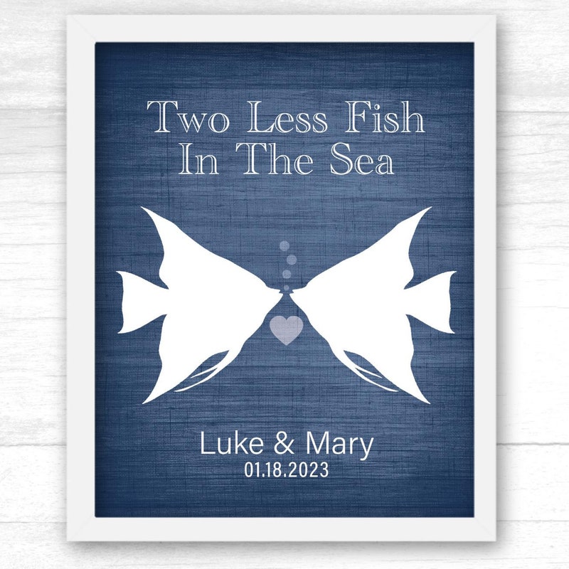 Two Less Fish - Etsy