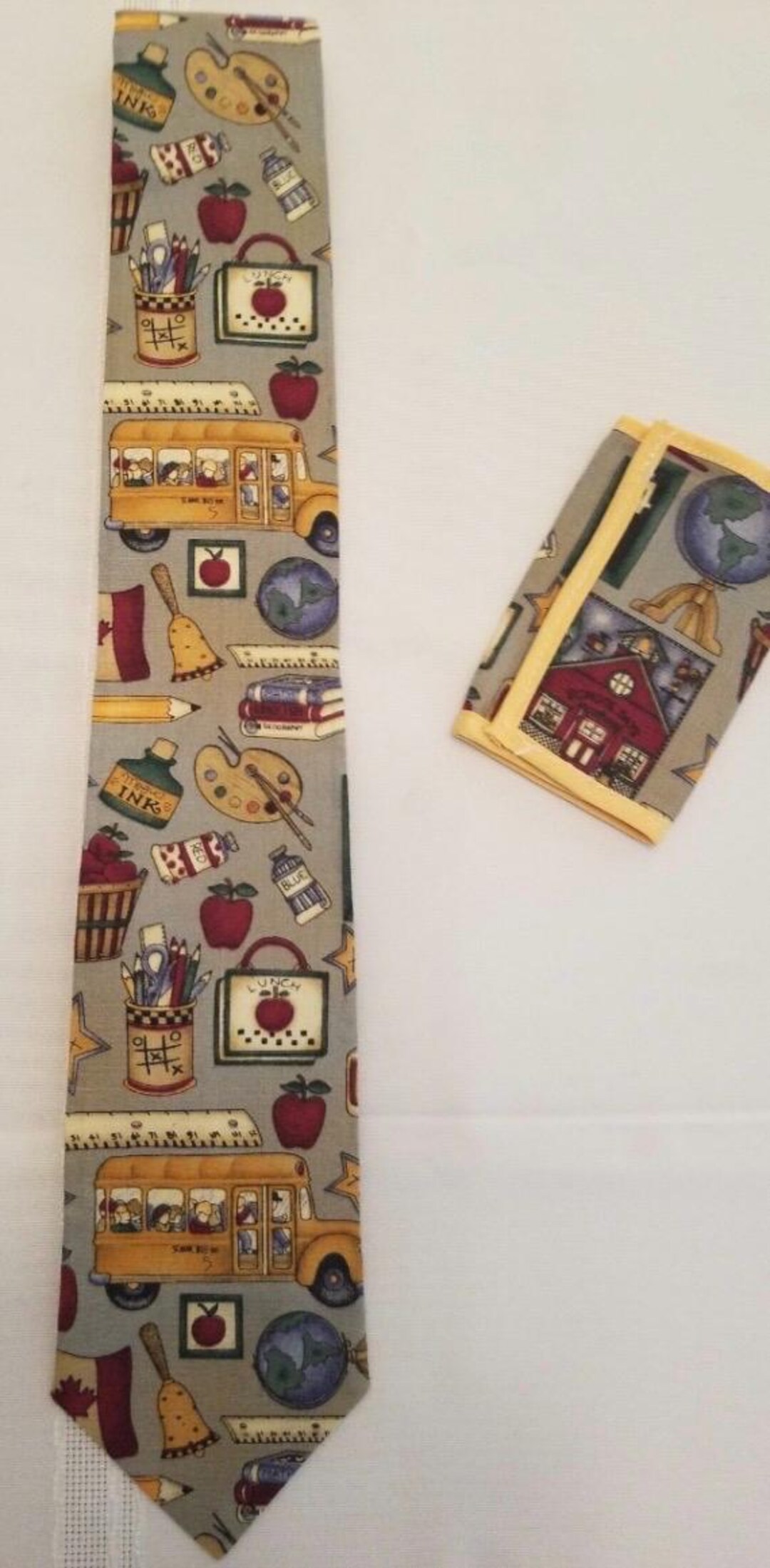 Teachers Necktie and Tri-fold Wallet - Etsy