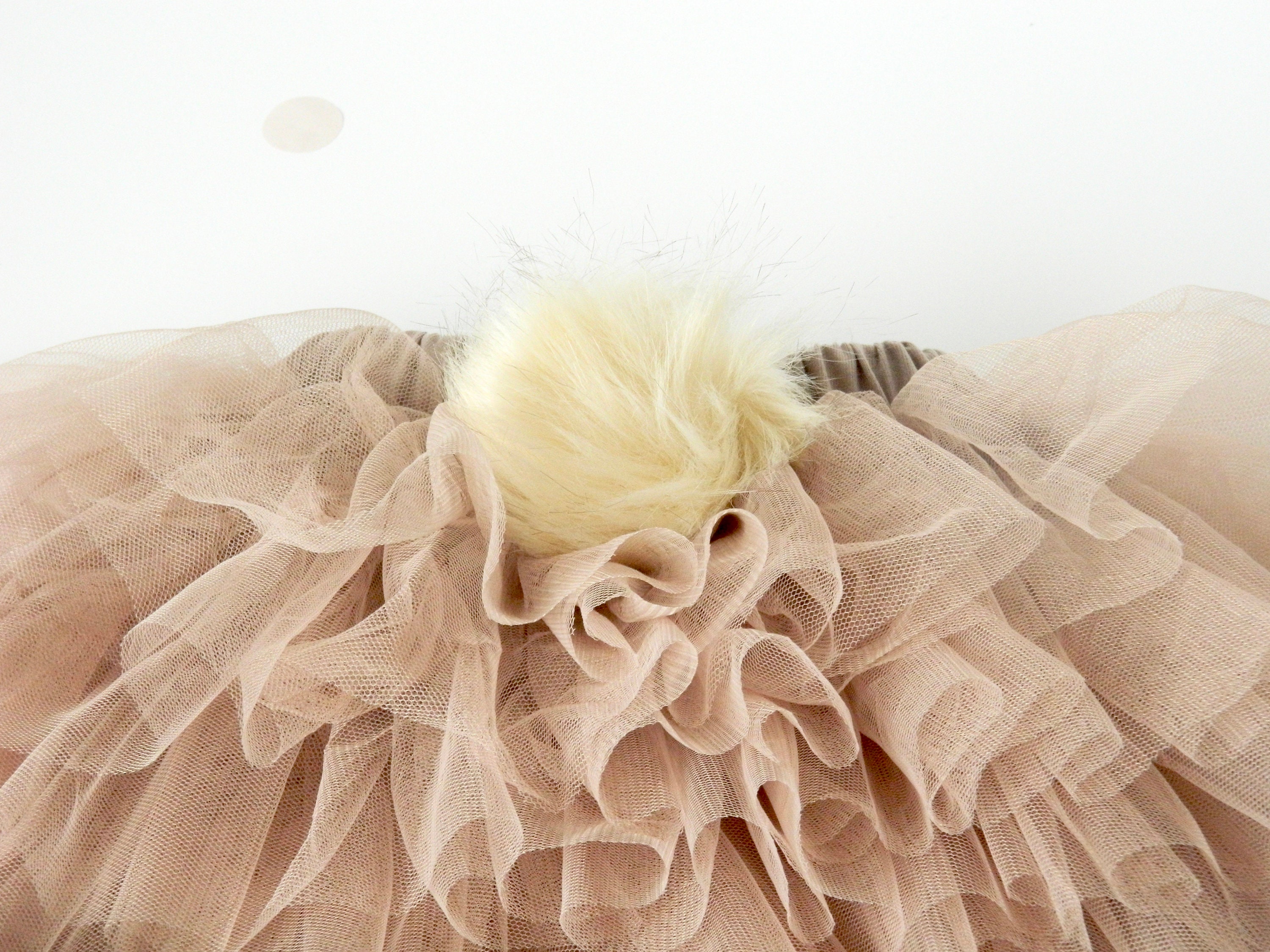 Bunny cottontail Easter Tan tutu Coffee color tutu with bunny | Etsy