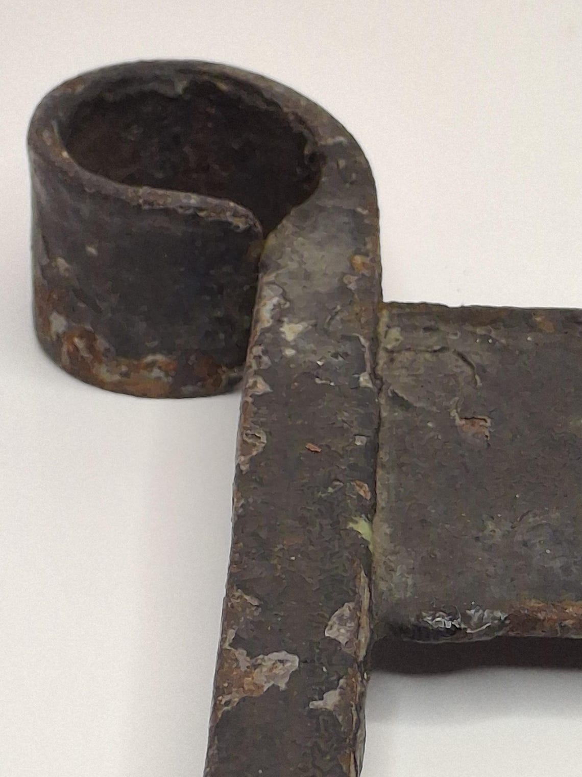 Antique Late 19th Century Primitive Hand-forged Wrought Iron Boot ...