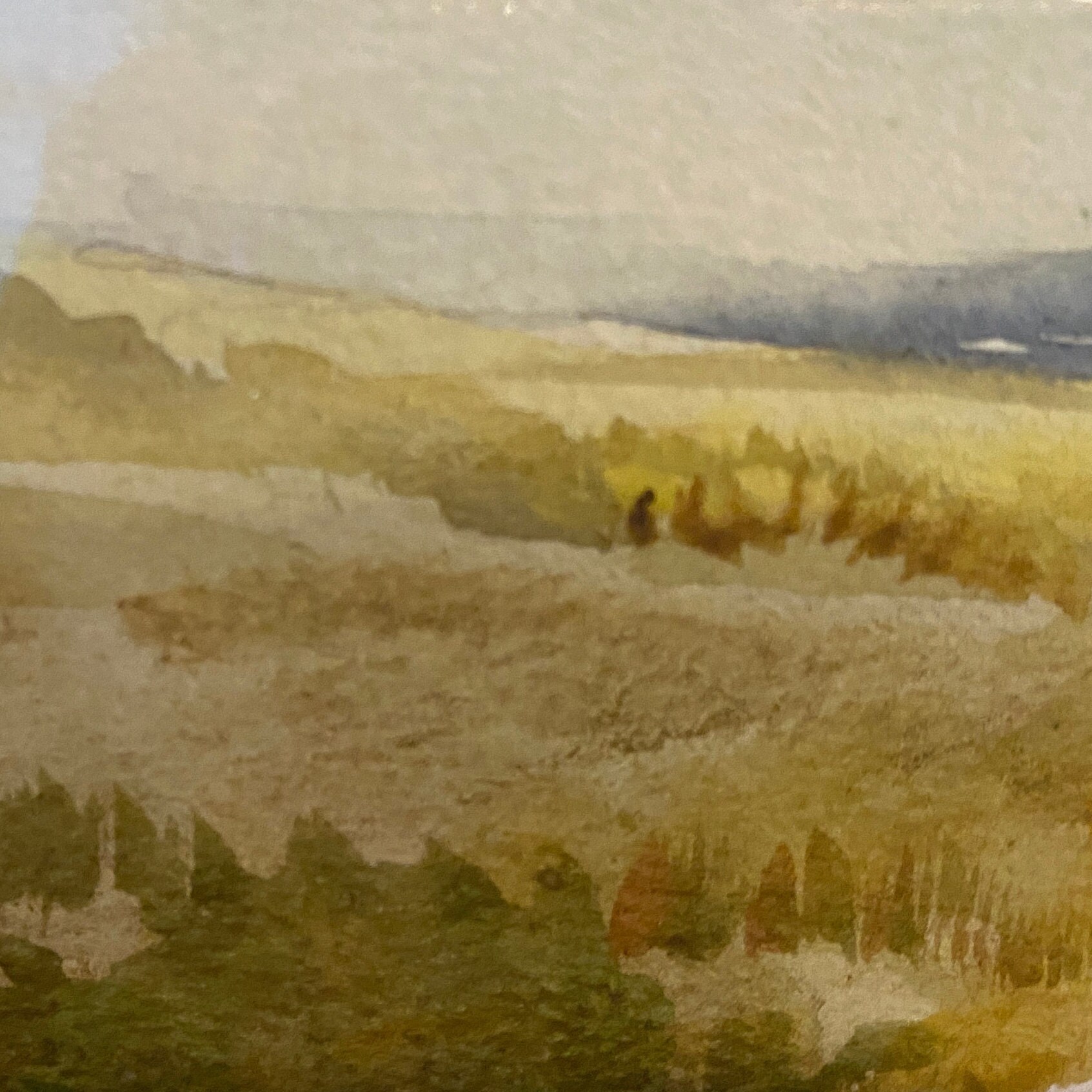 Frank Soltesz AWC, 1912-1986, Watercolor, NE Fall Countryside, Szs ...