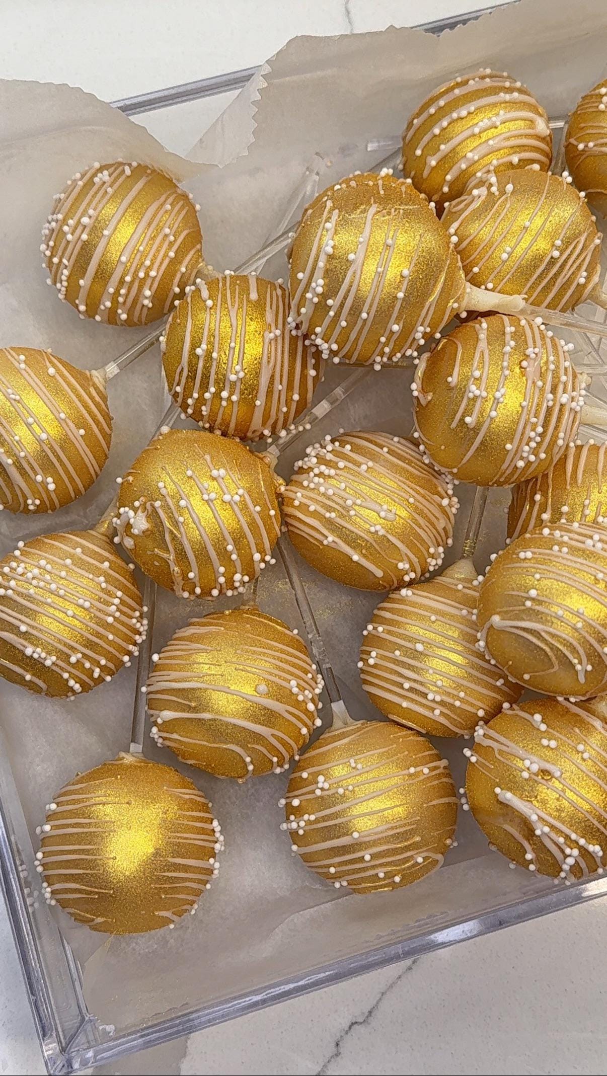 Luxury Gold Cake Pops | Gift | Party Favor | Treat - Etsy