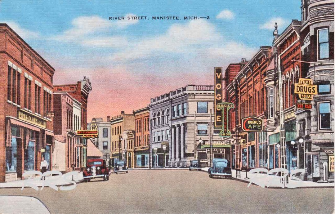 River Street | Manistee | Downtown | City View | Old Michigan ...