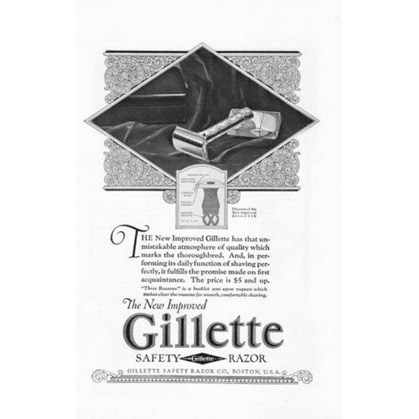 Gillette Razor - Etsy