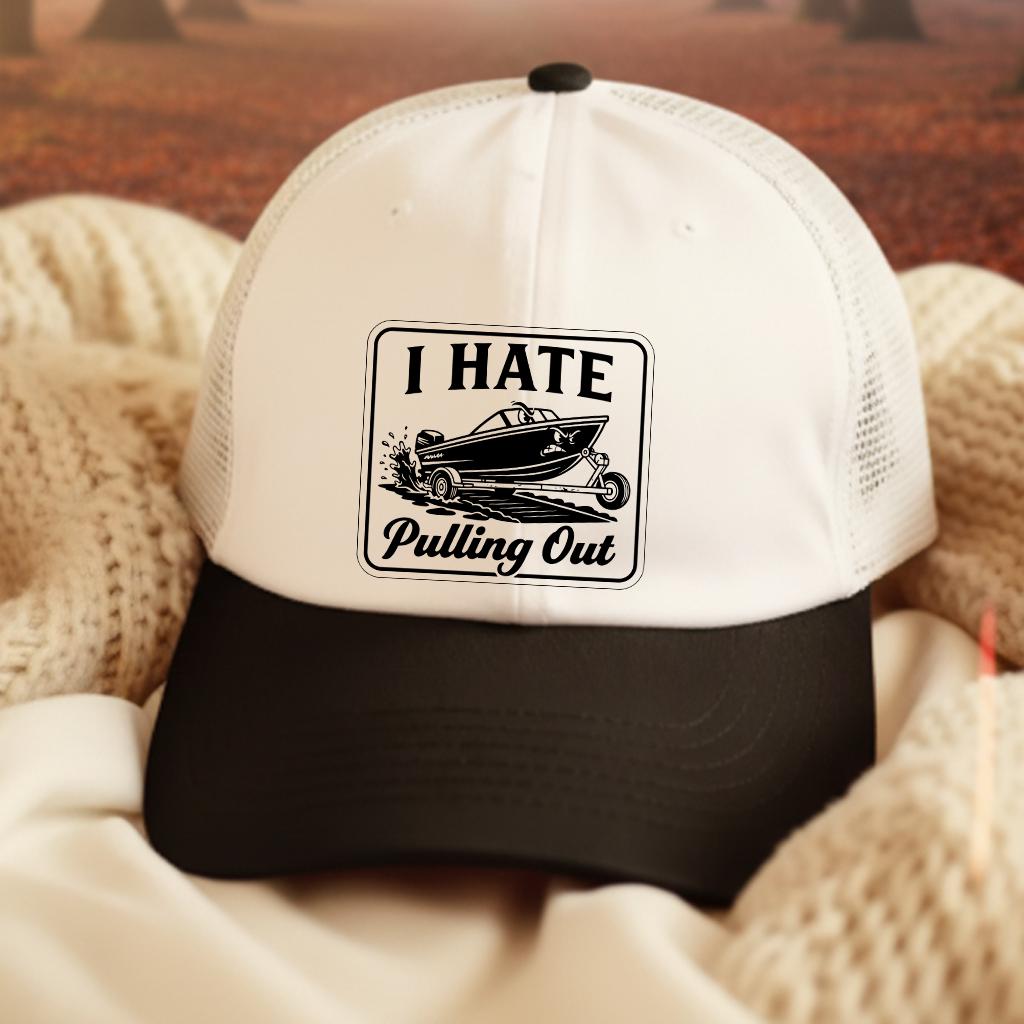 I Hate Pulling Out SVG PNG | Funny Boat Fishing Design | Angler Humor ...