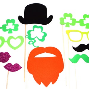 St. Patricks Day Photo Props - 11 Piece Prop Set - St Pattys Day Props ...