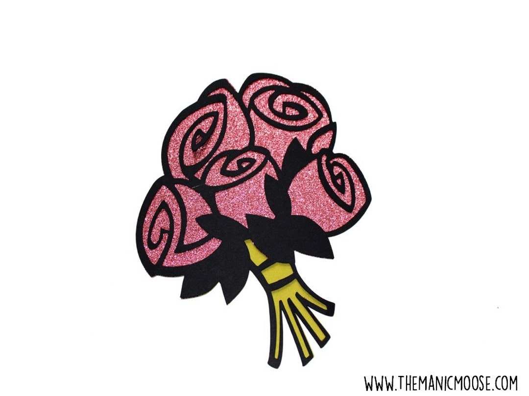 Photo Booth Props ~ Wedding Props ~ Vintage Roses ~ Rose Bouquet ~ You ...