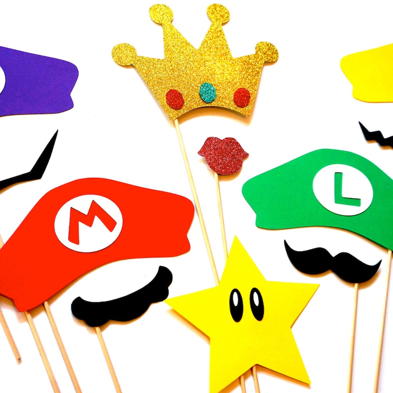 Mario Mustache - Etsy