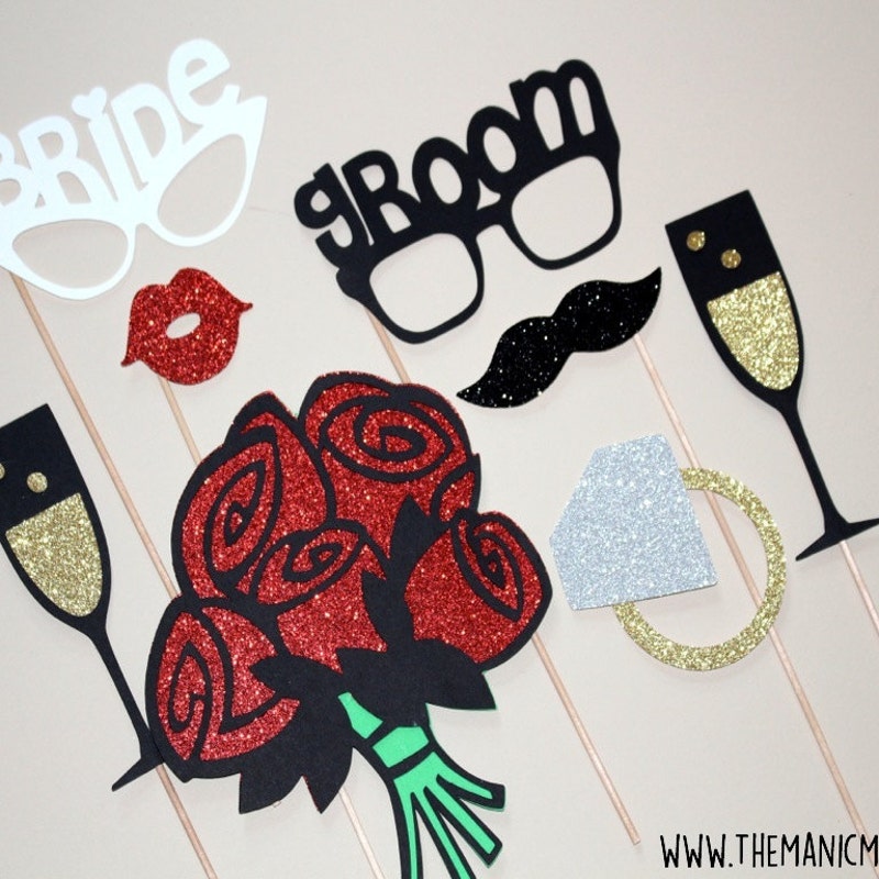 Wedding Photo Booth Props - Etsy