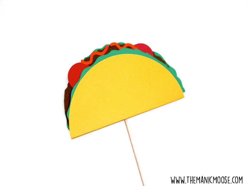 Taco Photo Prop Photo Booth Props | Etsy