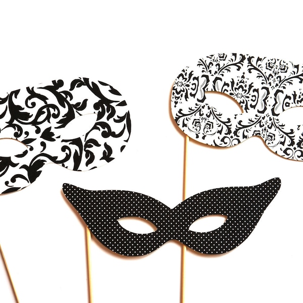 Masquerade Photo Props - Etsy