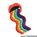 Rainbow Vomit Photo Booth Prop ~ Rainbow Mouth Filter Prop ~ Rainbow ...