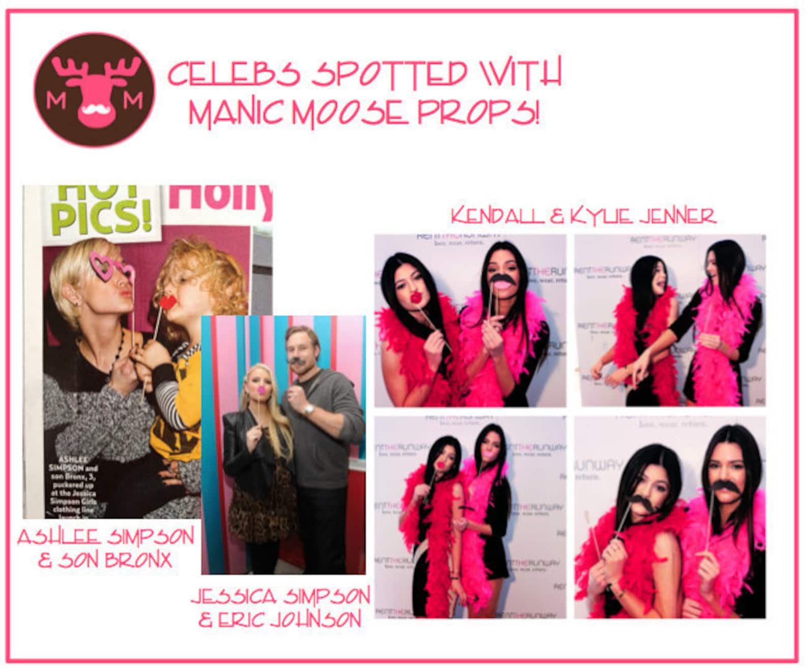 Limited Edition Photo Booth Props Deluxe Set of 21 Props - Etsy