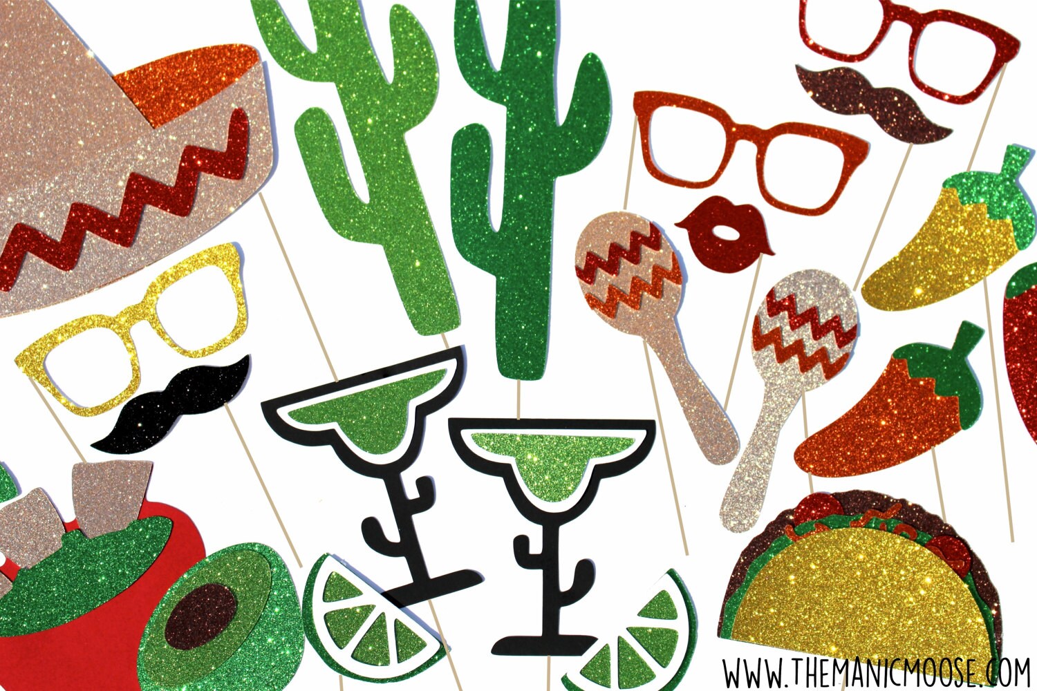 Cinco De Mayo Photo Booth Props ~ Mexican Photobooth Props - Etsy Australia