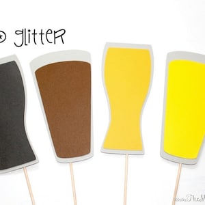 Photo Booth Props - Craft Beers - Set of 4 Props - Craft Beer ...