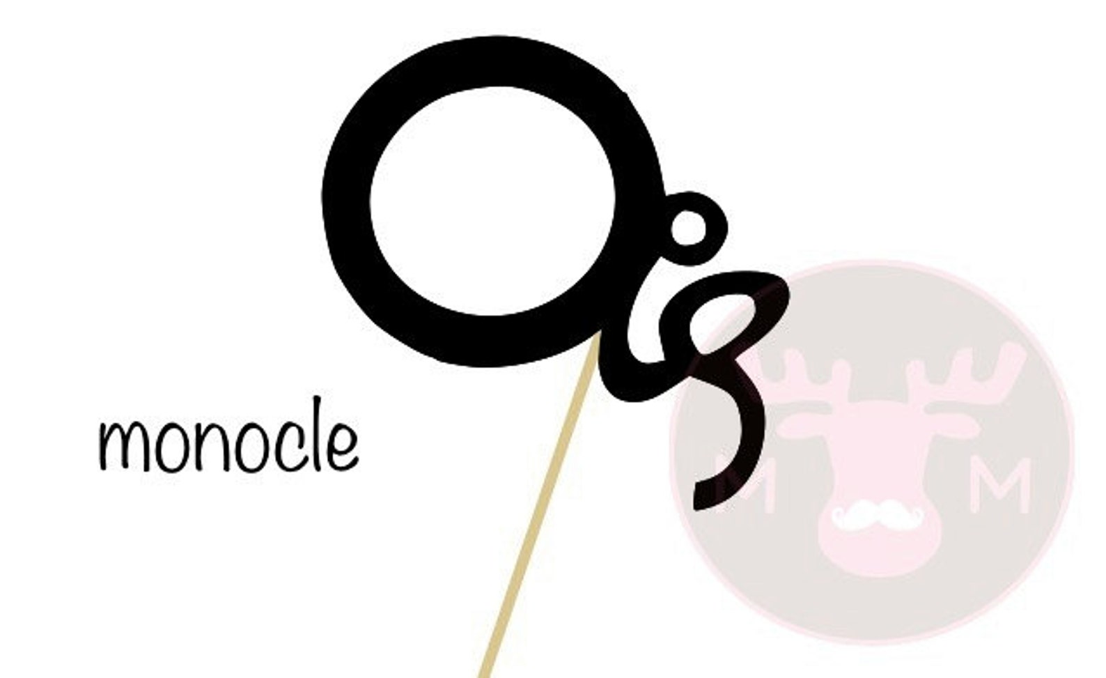 Photo Booth Props Monocle Photobooth Props - Etsy