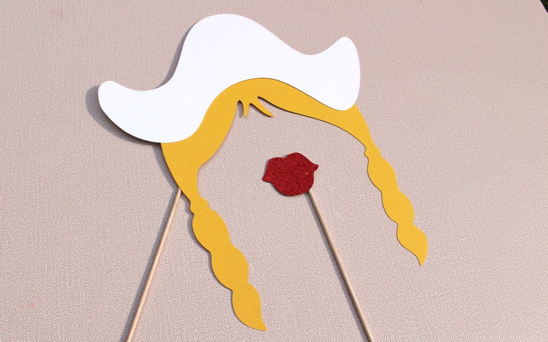 Dutch Girl Photo Booth Prop - 2 Piece Prop Set - Dutch Girl Hat and ...