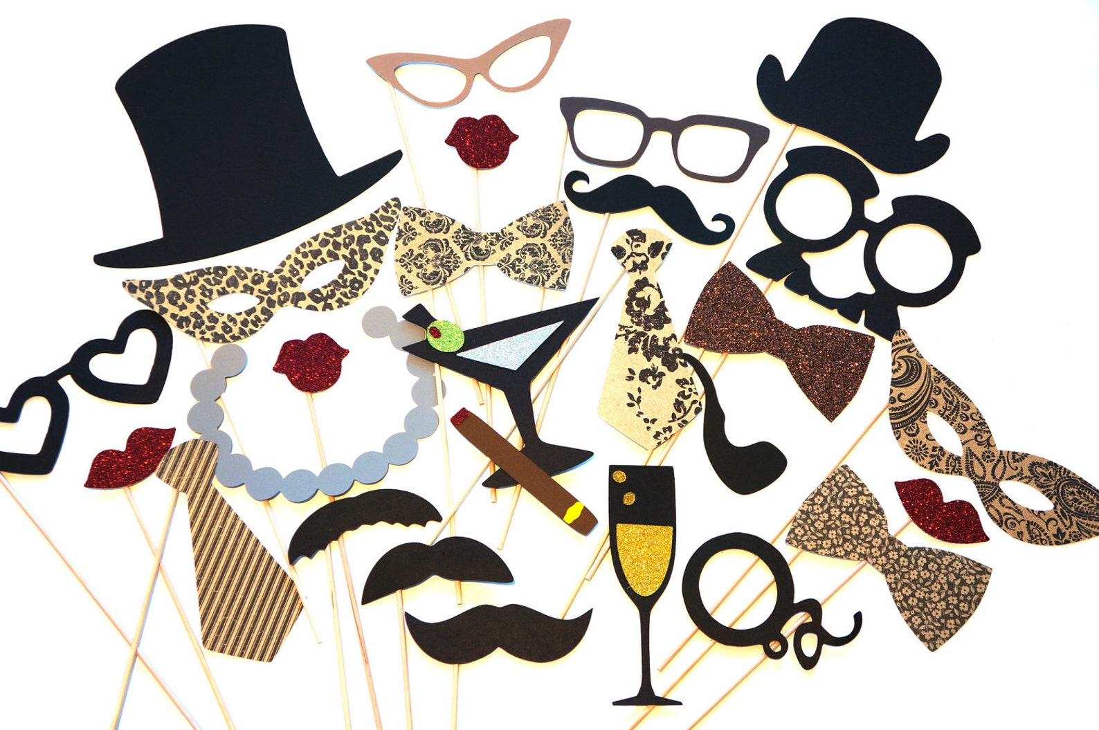 Vintage Photo Props DELUXE Set 27 Piece Set Birthdays - Etsy