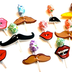 Valentines Day, Party Favors, Birthday Props - Set of 10 FOAM Lips and ...