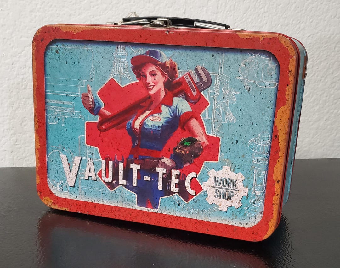 Fallout Inspired Vault-tec Workshop Lunch Box - Etsy