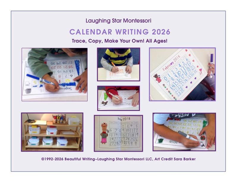 Calendar Writing 2026 - Etsy
