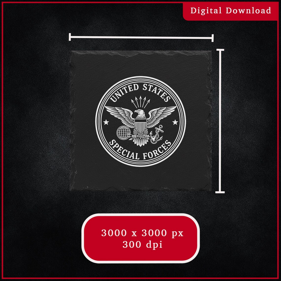USA American Military Logos PNG Bundle Laser Engraving Digital Download ...
