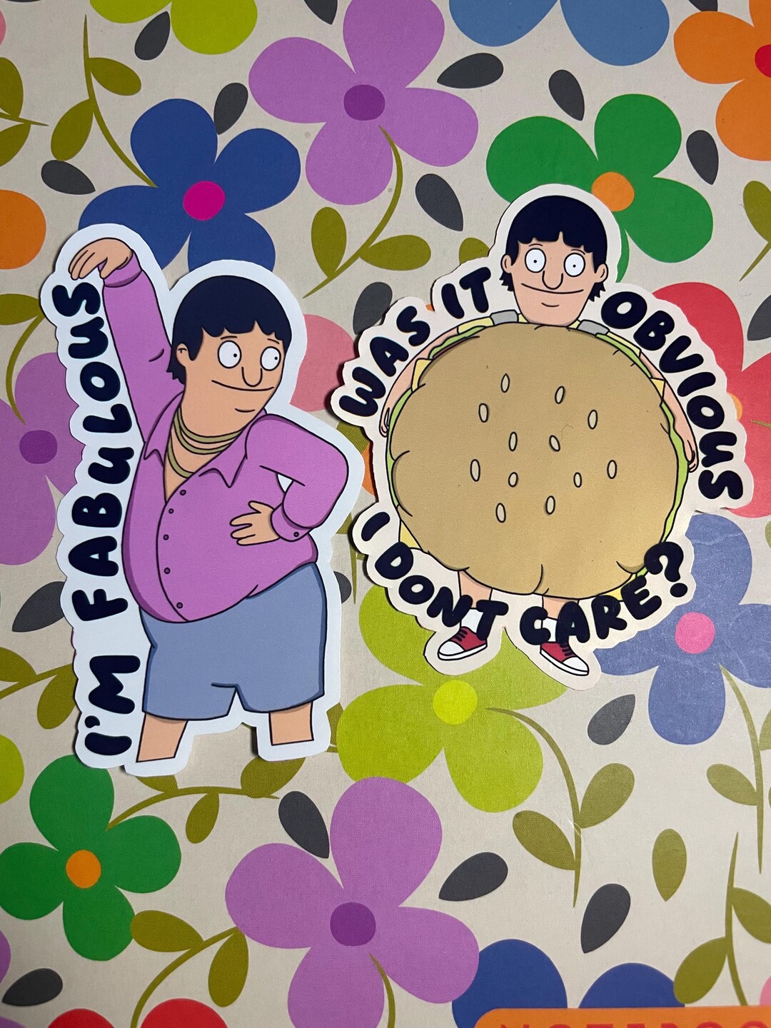 Gene Belcher Bobs Burgers Sticker - Etsy