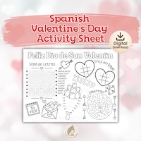 Spanish San Valentin Svg Bundle, Amor PNG En Español, Te Amo Print ...
