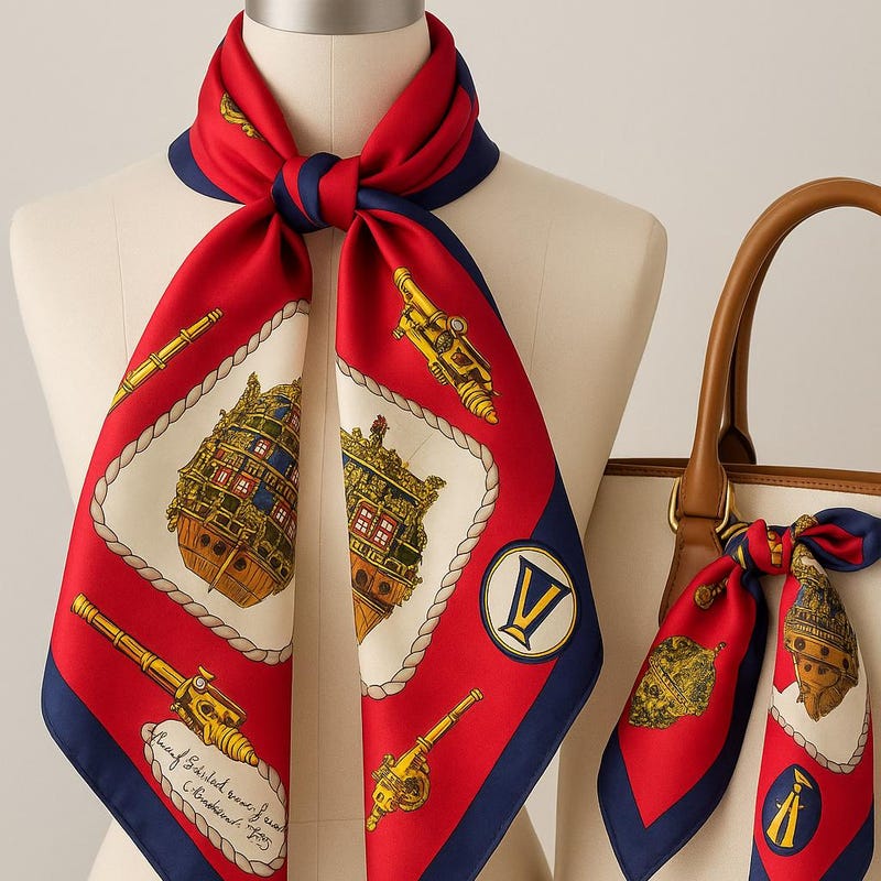 Nautical Scarf - Etsy